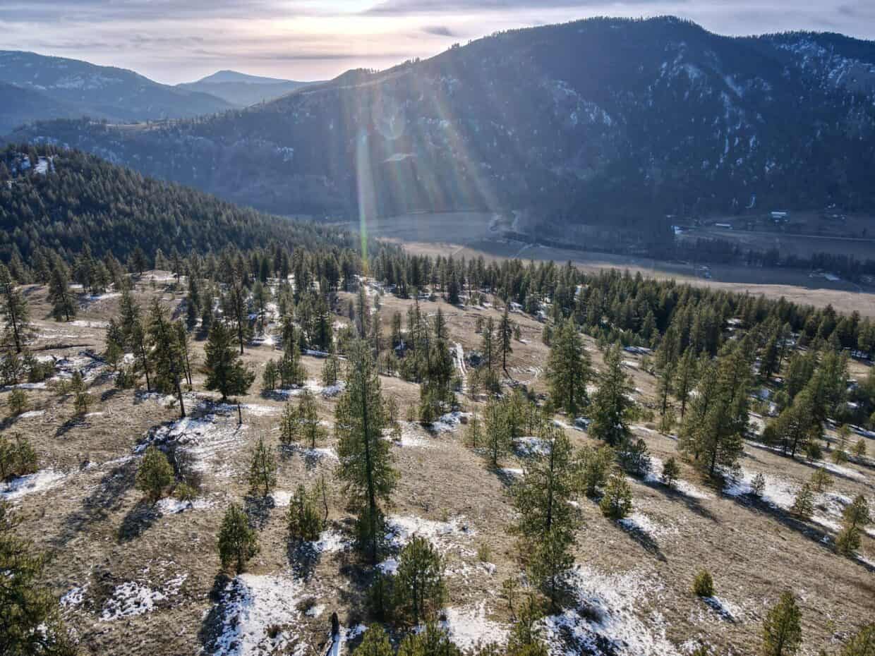20 Acres with Kettle River Views – Ferry County, WA – Horizon Land Sales